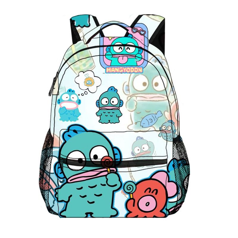 Hangyodon Backpack, Sanrio Tokidoki Cartoon, Blue Merman Fish, Kids ...