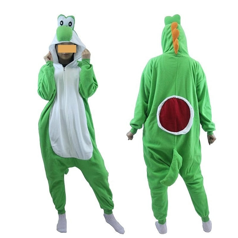 Yoshi Onesie, Kigurumi Mario, Nintendo Switch Luigi Game Costume ...